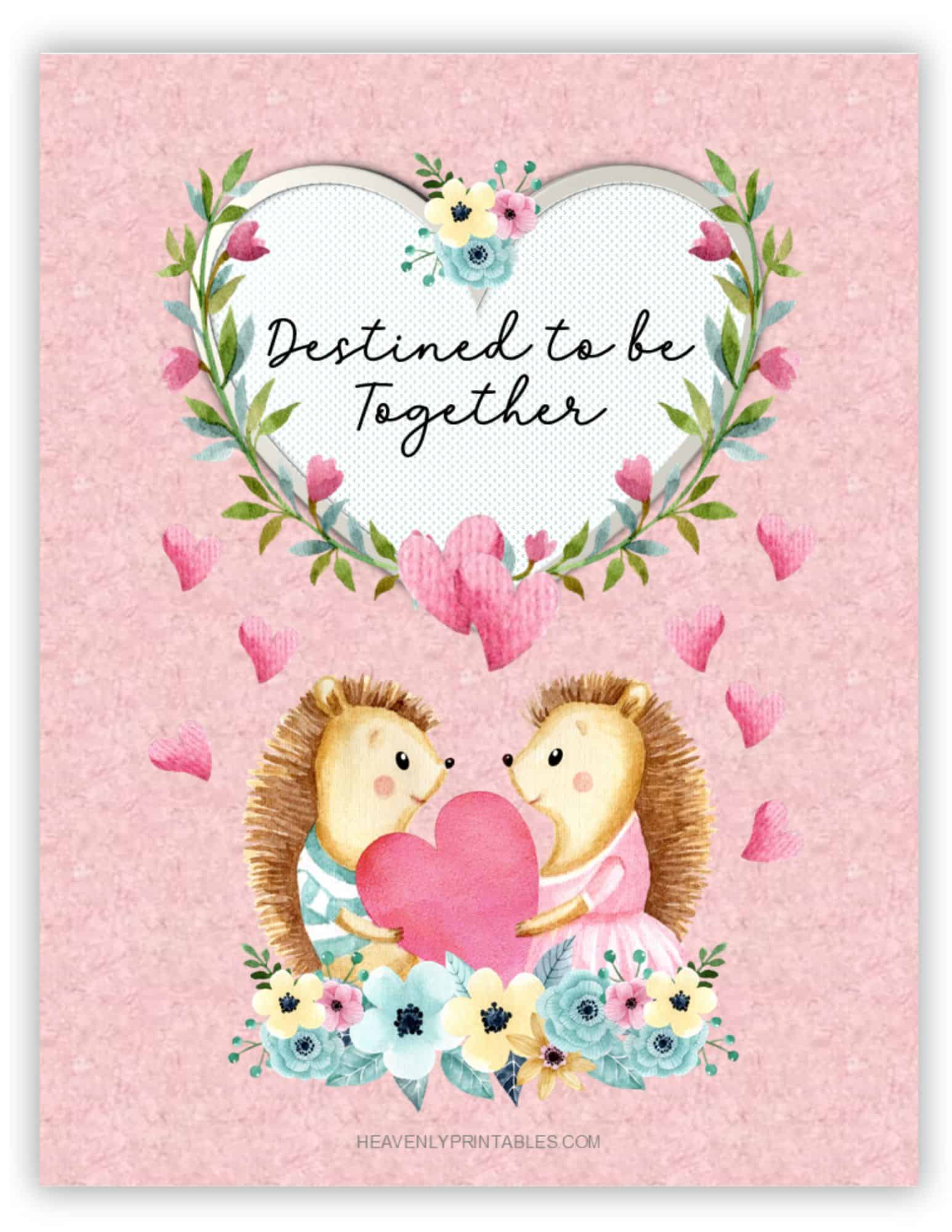 Valentine's Day Journal for Couples (Free PDF Printable) - Heavenly ...