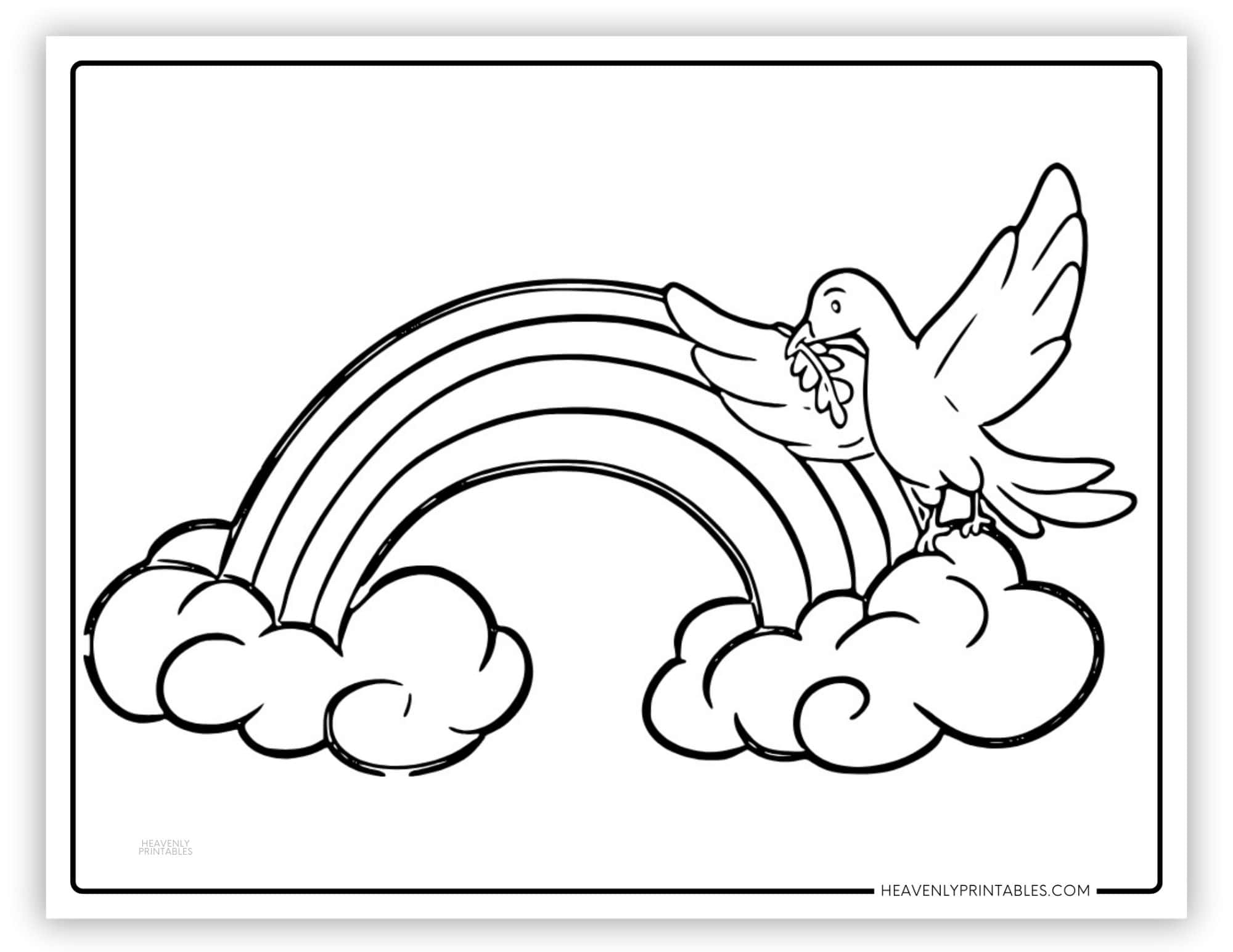 Noahs Ark Coloring Pages (Free PDF Printables) - Heavenly Printables