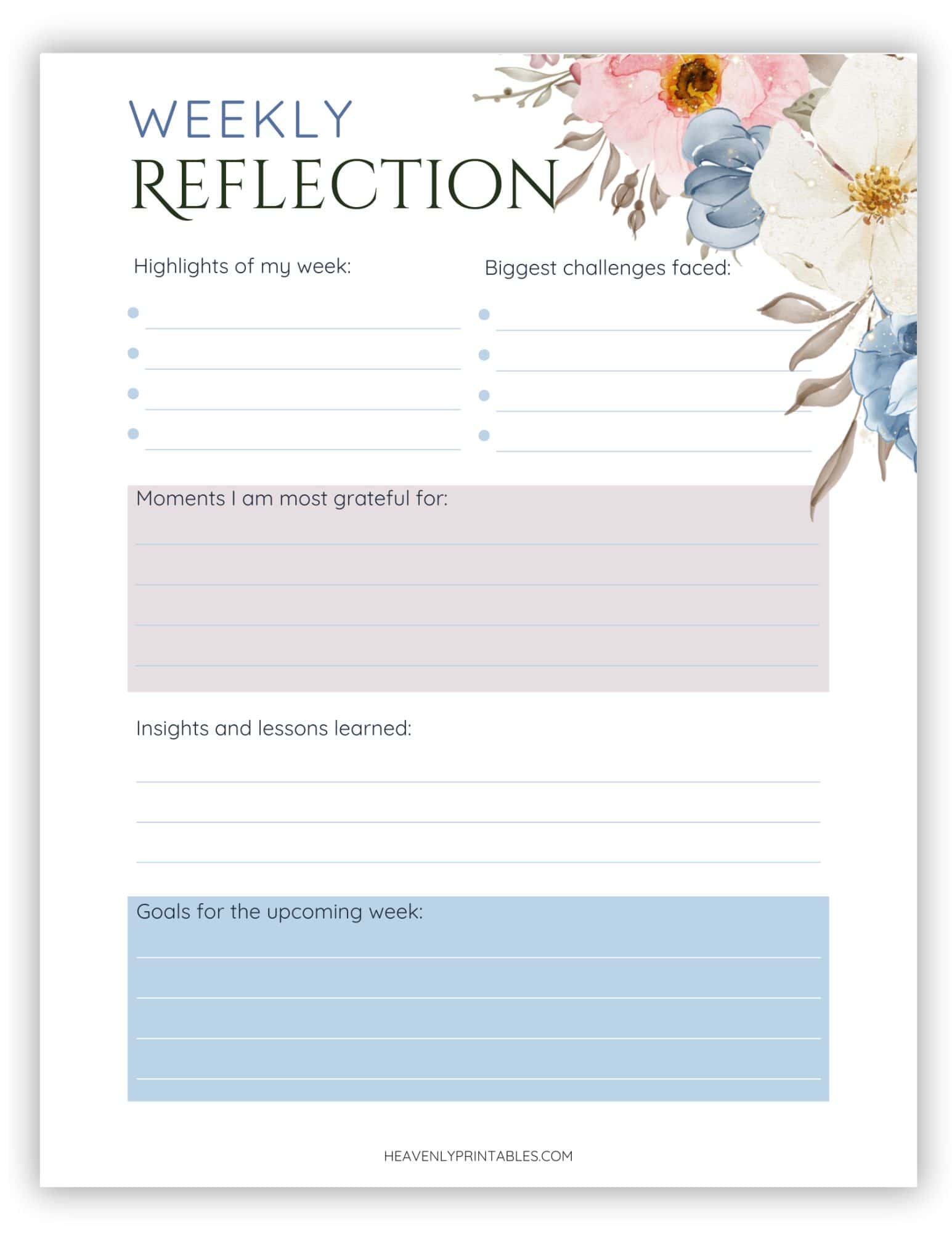 August Calendar Planner (Free PDF Printable) - Heavenly Printables