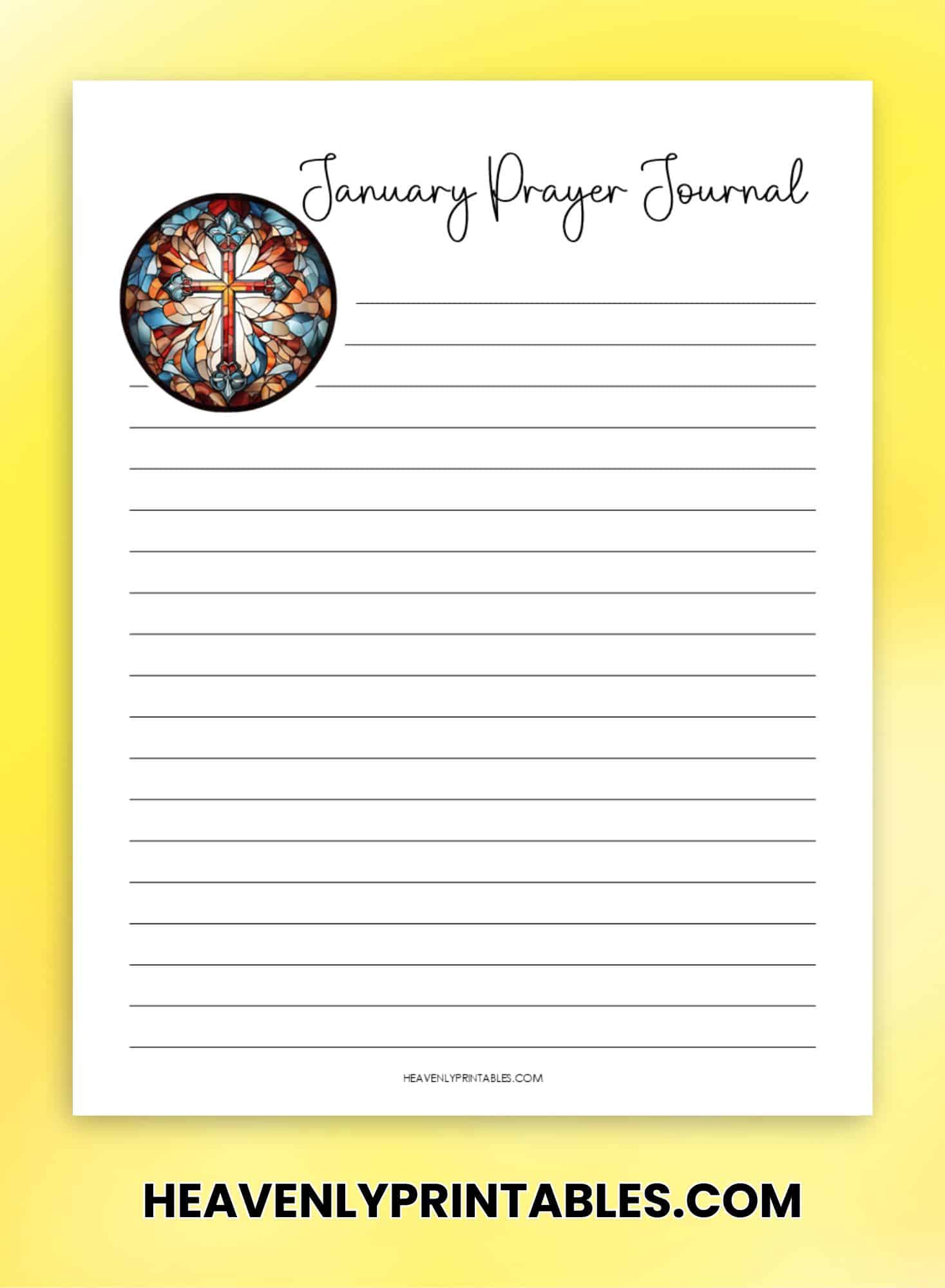 January Calendar Planner (Free PDF Printable) - Heavenly Printables